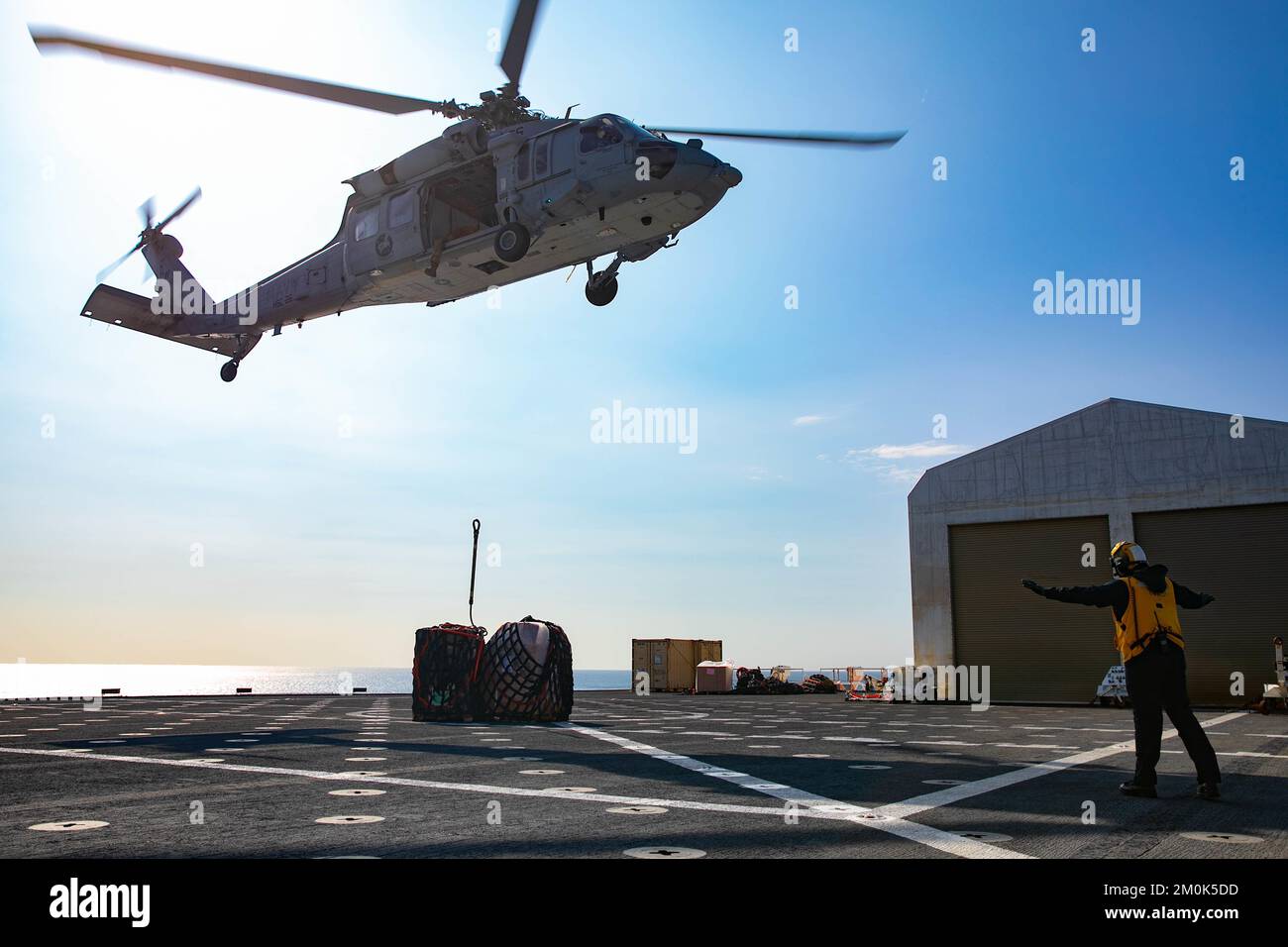 SANTO DOMINGO, Dominican Republic (Dec. 6, 2022) An MH-60s helicopter ...