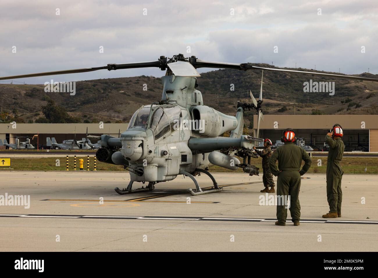 U.S. Marines with Marine Light Attack Helicopter Squadron 169, Marine ...