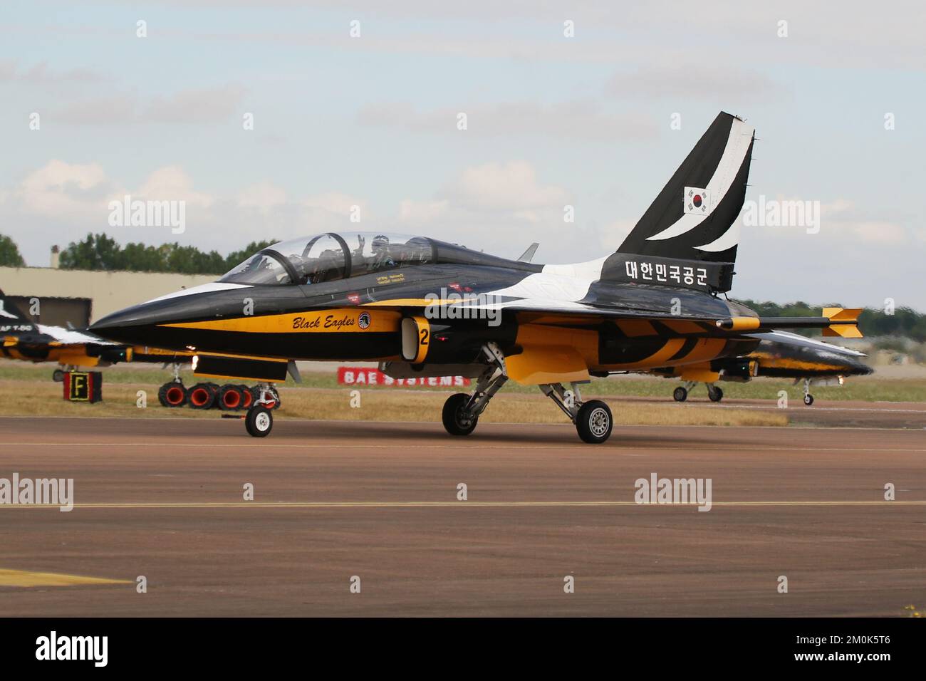 10-0051 (2), a KAI T-50B Golden Eagle of the Black Eagles, the flight ...