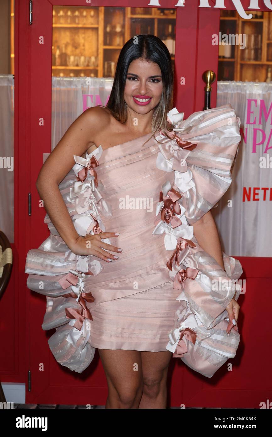 Natalia Osona attend the "Emily In Paris" by Netflix - Season 3 World ...