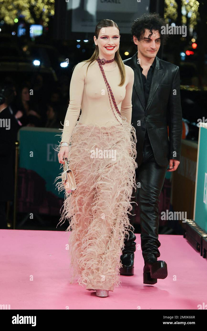 Camille Razat and Etienne Baret attend the 'Emily In Paris' by Netflix ...