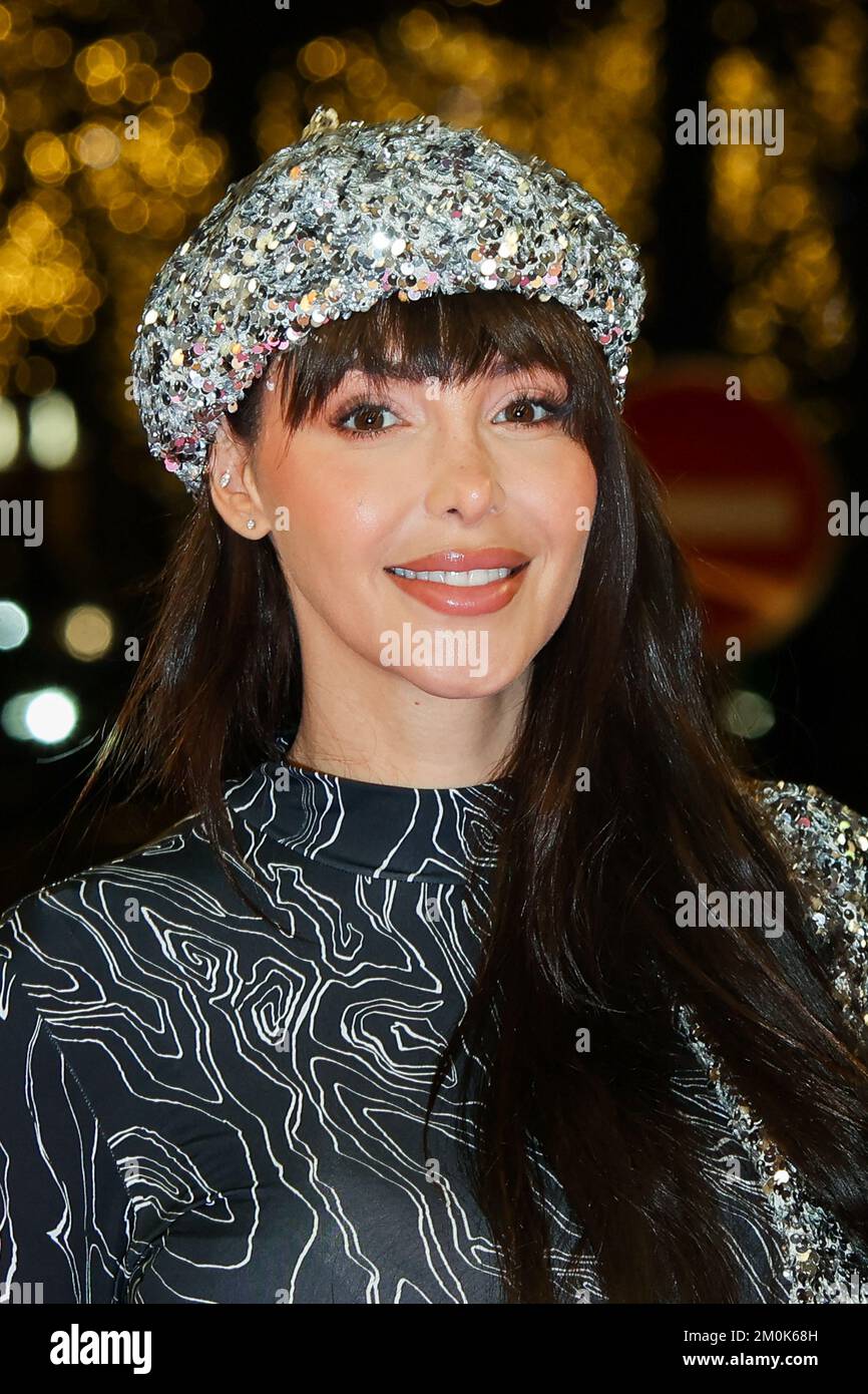 Nabilla Vergara attends the 'Emily In Paris' by Netflix - Season 3 World Premiere at Theatre Des ...