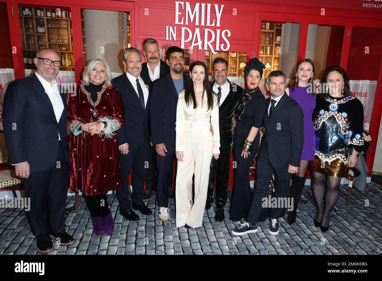 Peter Friedlander, Darren Star, Andrew Fleming, Tony Hernandez, Lily ...