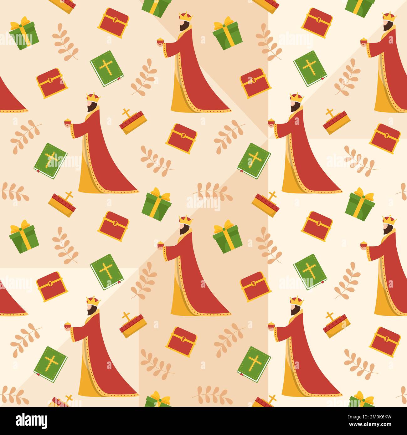 Happy Epiphany Day Seamless Pattern Design Christian Festival to Faith ...