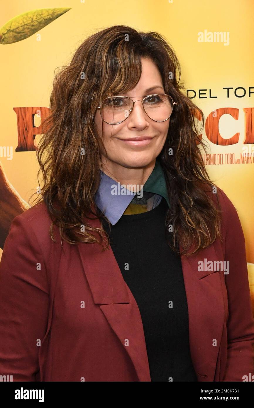 Gina Gershon atttends Guillermo Del Toro's Pinocchio premiere held at ...