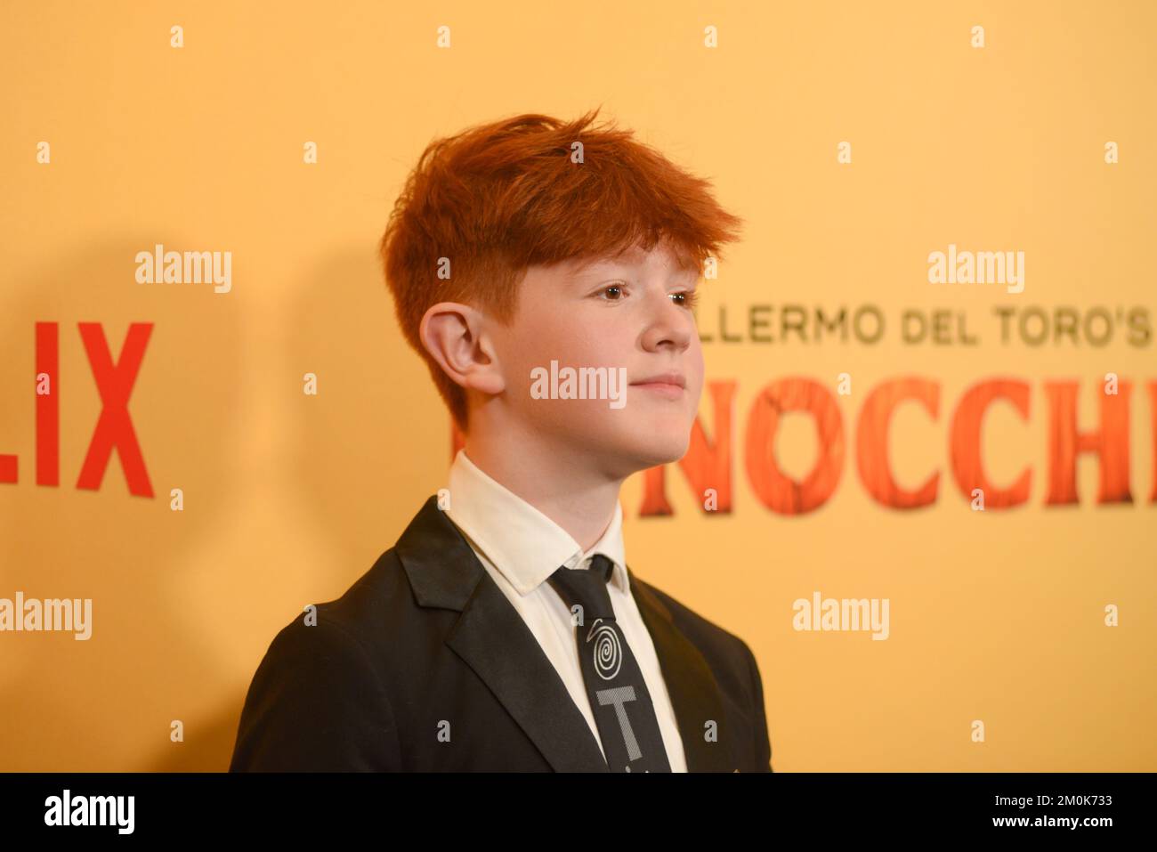 New York, USA. 06th Dec, 2022. Gregory Mann atttends Guillermo Del Toro ...