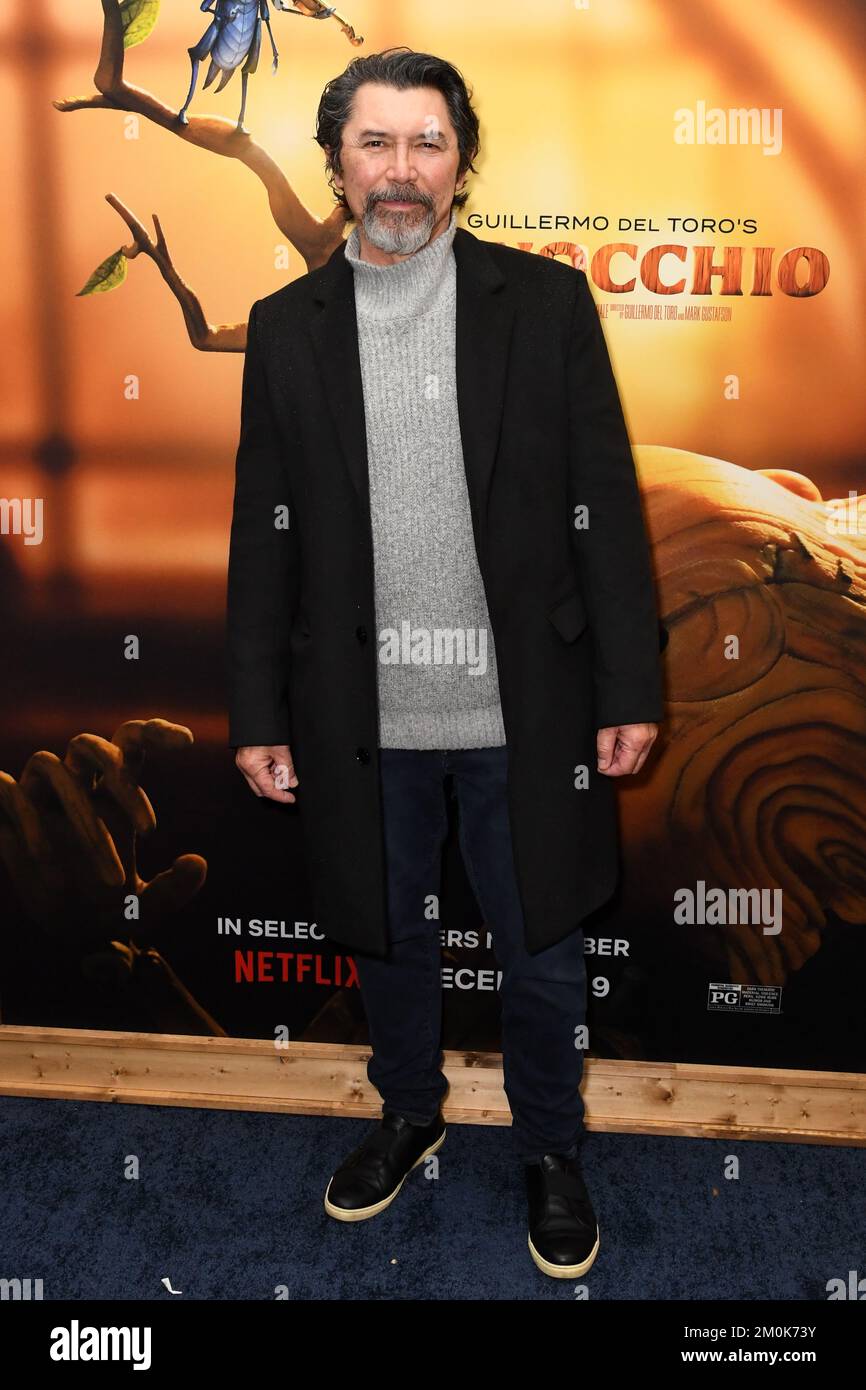 Lou Diamond Phillips atttends Guillermo Del Toro's Pinocchio premiere ...