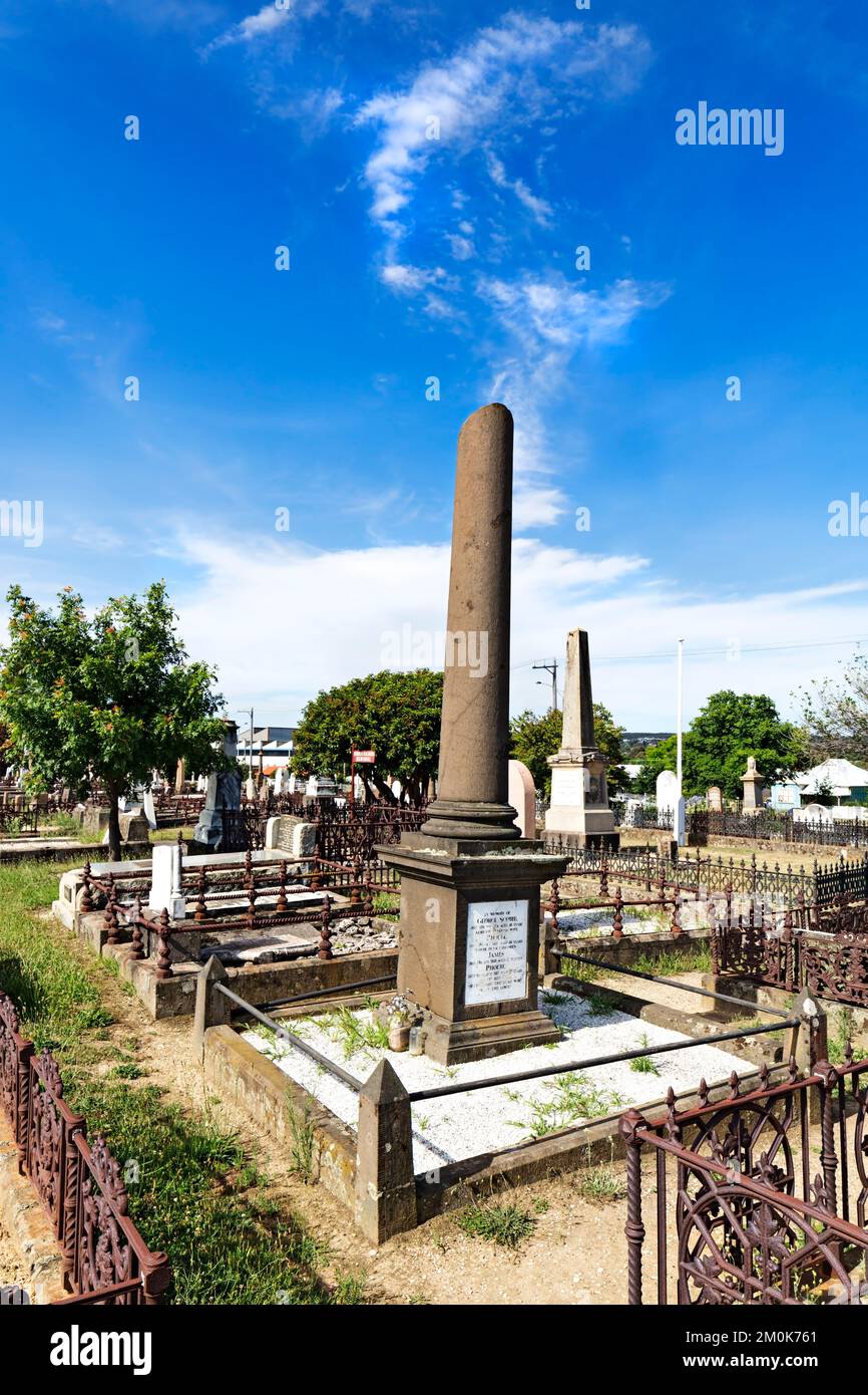 Ballarat Australia / The Memorial tombstone dedicated to Scottish goldigger James Scobie Stock ...