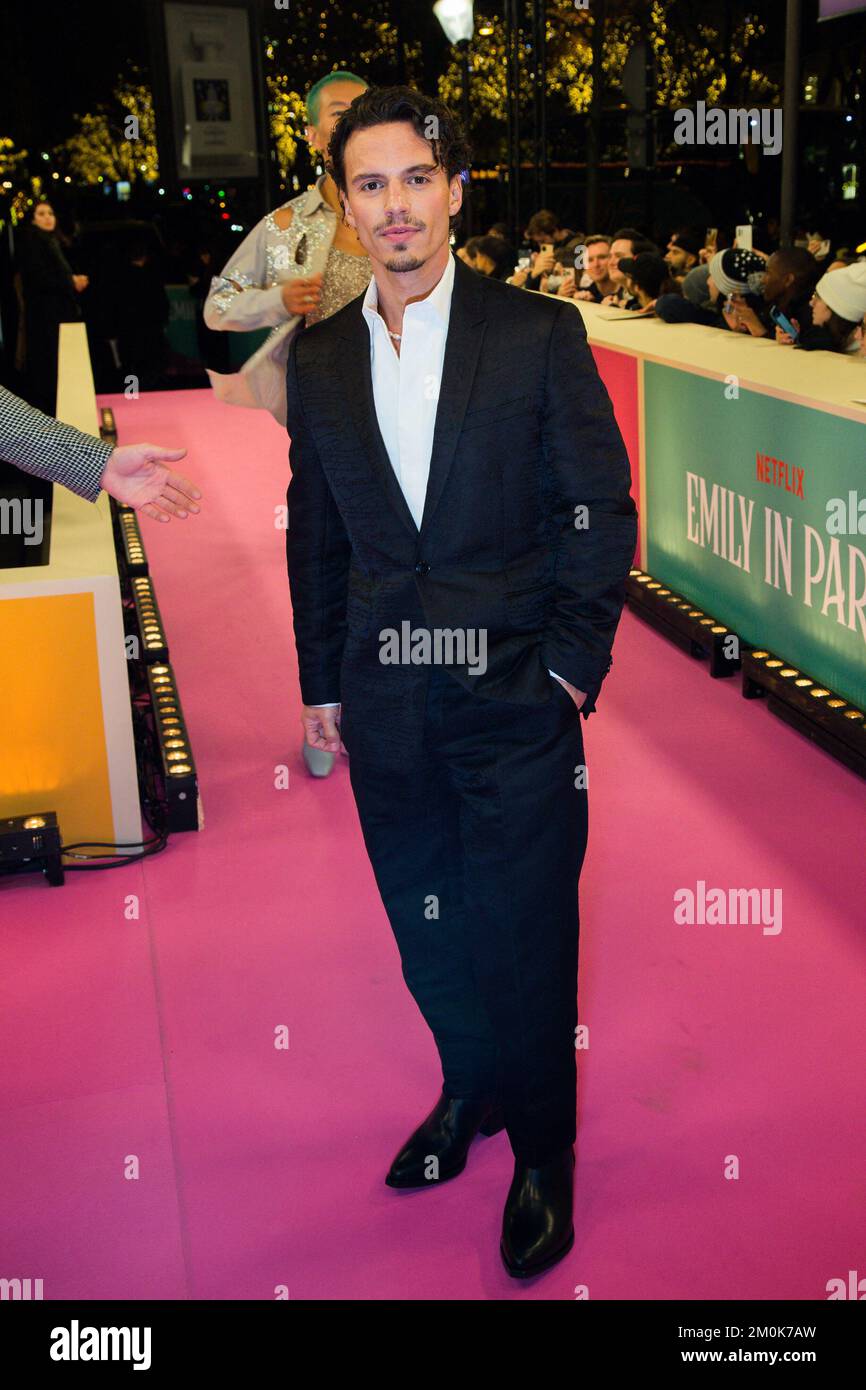 Kevin Dias attends the 'Emily In Paris' by Netflix - Season 3 World ...