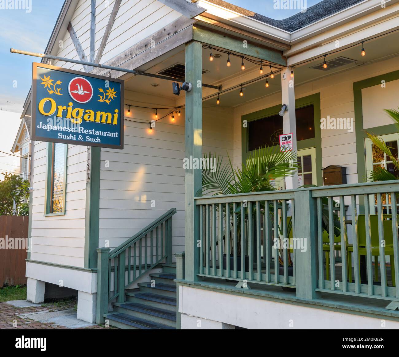 NEW ORLEANS, LA, USA - NOVEMBER 30, 2022: Origami Japanese Restaurant ...