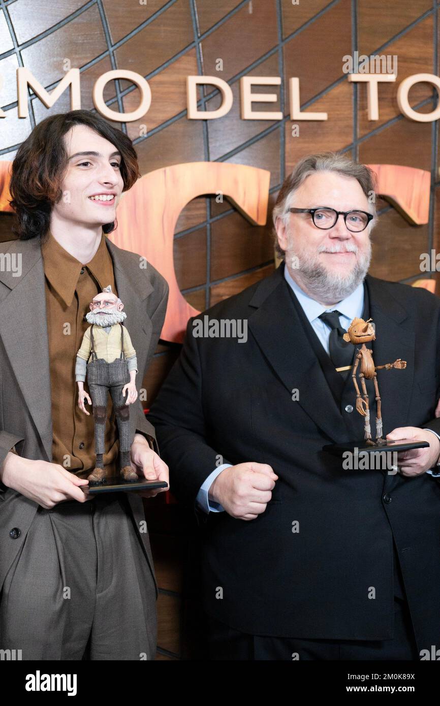 New York, NY, USA. 6th Dec, 2022. Finn Wolfhard, Guillermo del Toro at ...