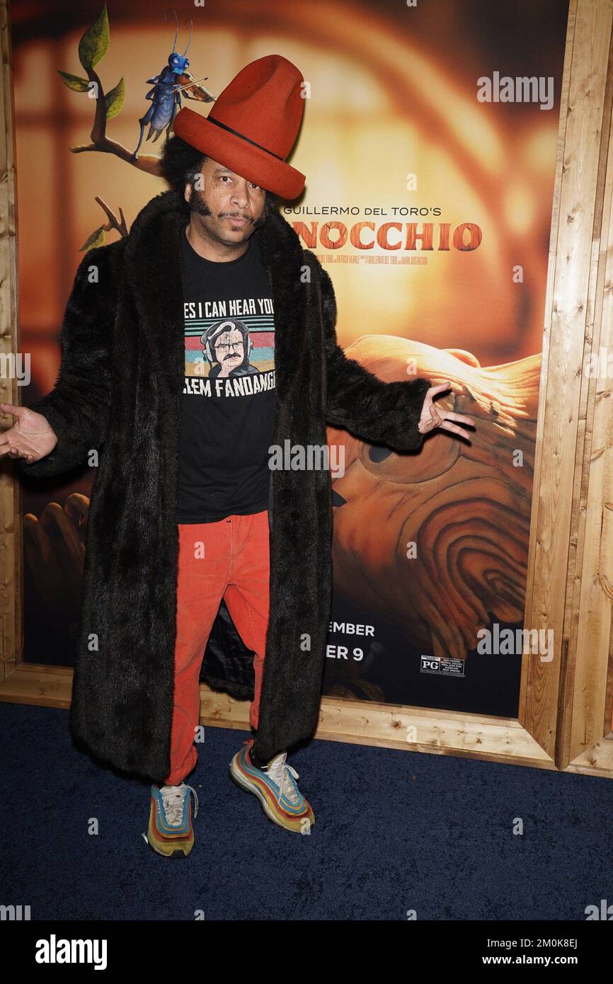 New York, NY, USA. 6th Dec, 2022. Boots Riley at arrivals for GUILLERMO ...