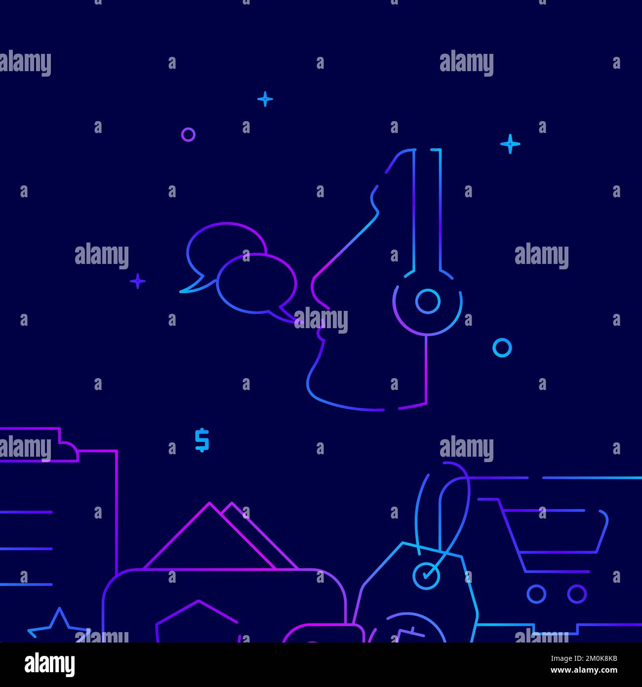 Shopping center logo Stock Vector Images - Alamy