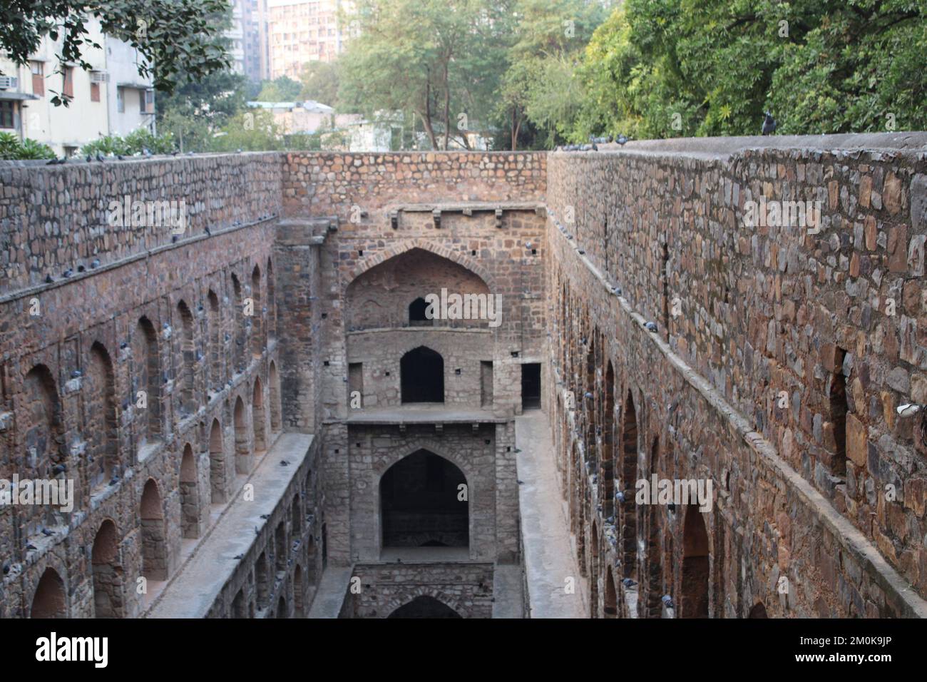 Agrasen ki Baoli or Ugrasen ki Baodi is a historical step well near ...