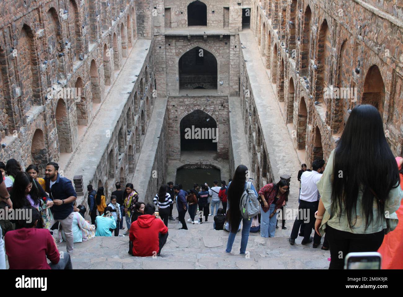 Agrasen ki Baoli or Ugrasen ki Baodi is a historical step well near ...