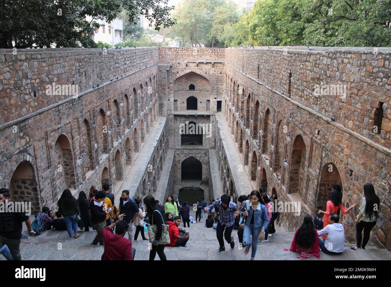 Agrasen ki Baoli or Ugrasen ki Baodi is a historical step well near ...