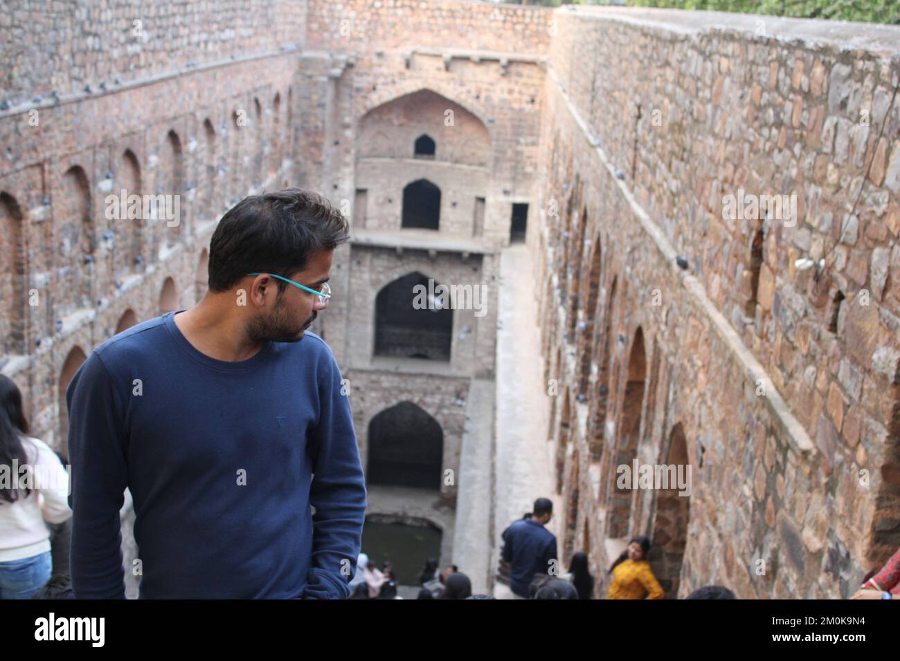 Agrasen ki Baoli or Ugrasen ki Baodi is a historical step well near ...