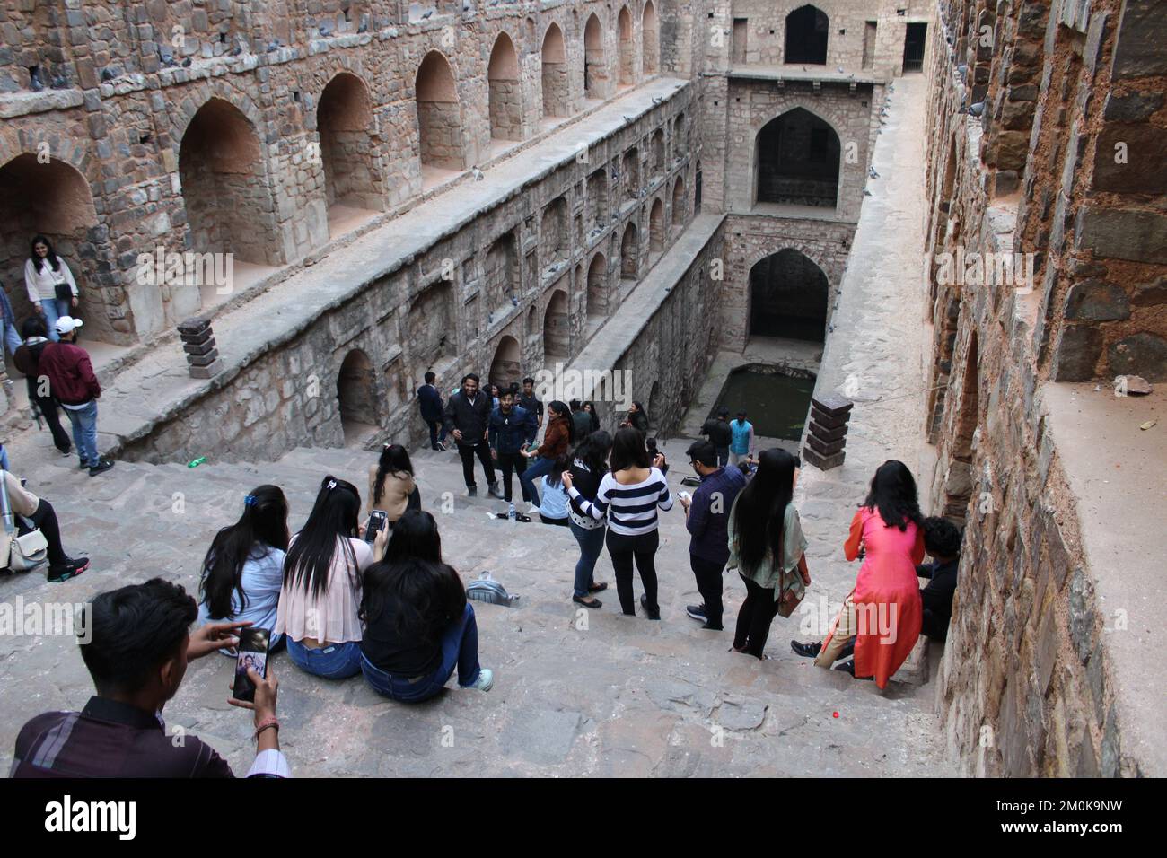 Agrasen ki Baoli or Ugrasen ki Baodi is a historical step well near ...