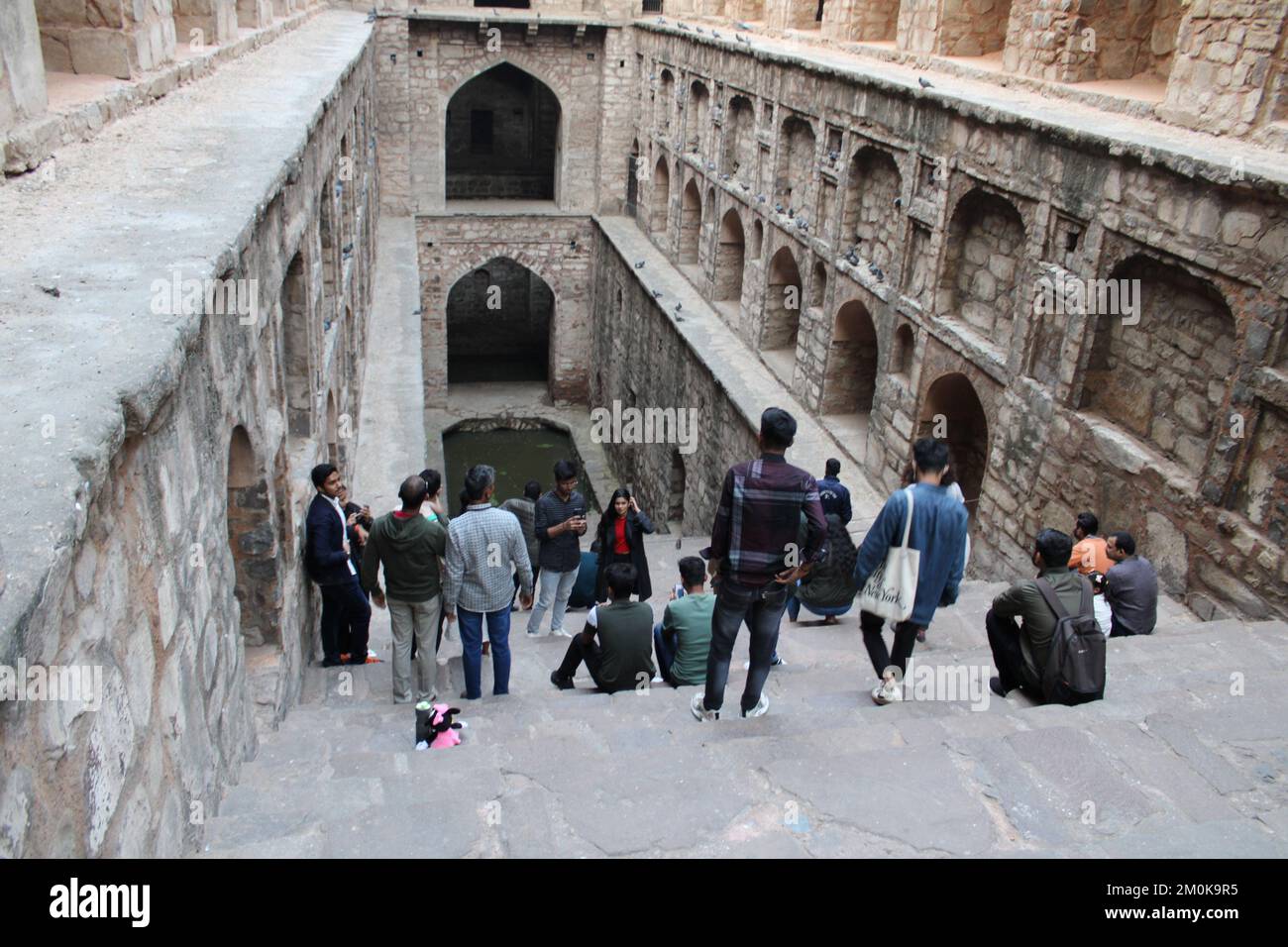Agrasen ki Baoli or Ugrasen ki Baodi is a historical step well near ...
