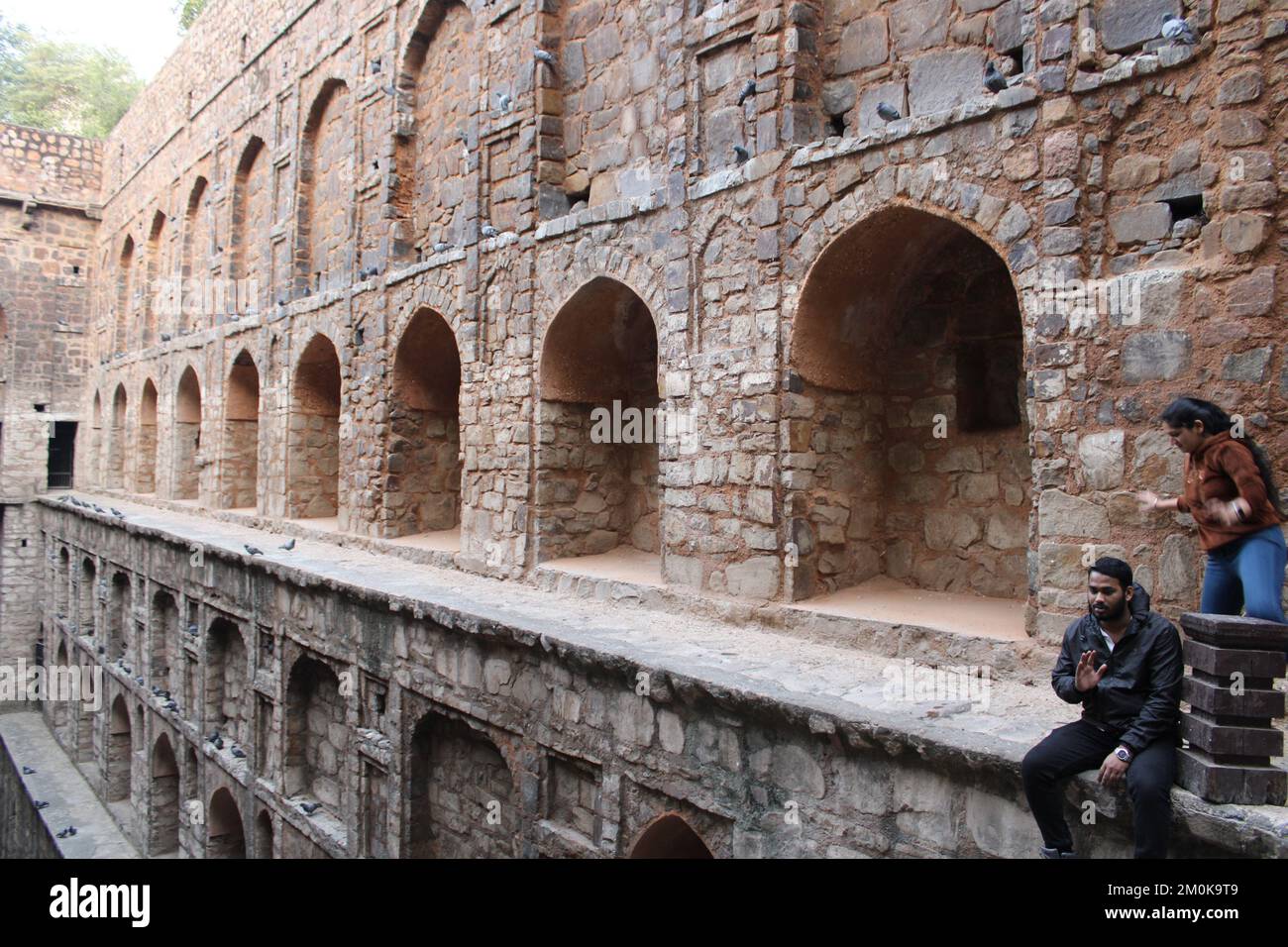 Agrasen ki Baoli or Ugrasen ki Baodi is a historical step well near ...