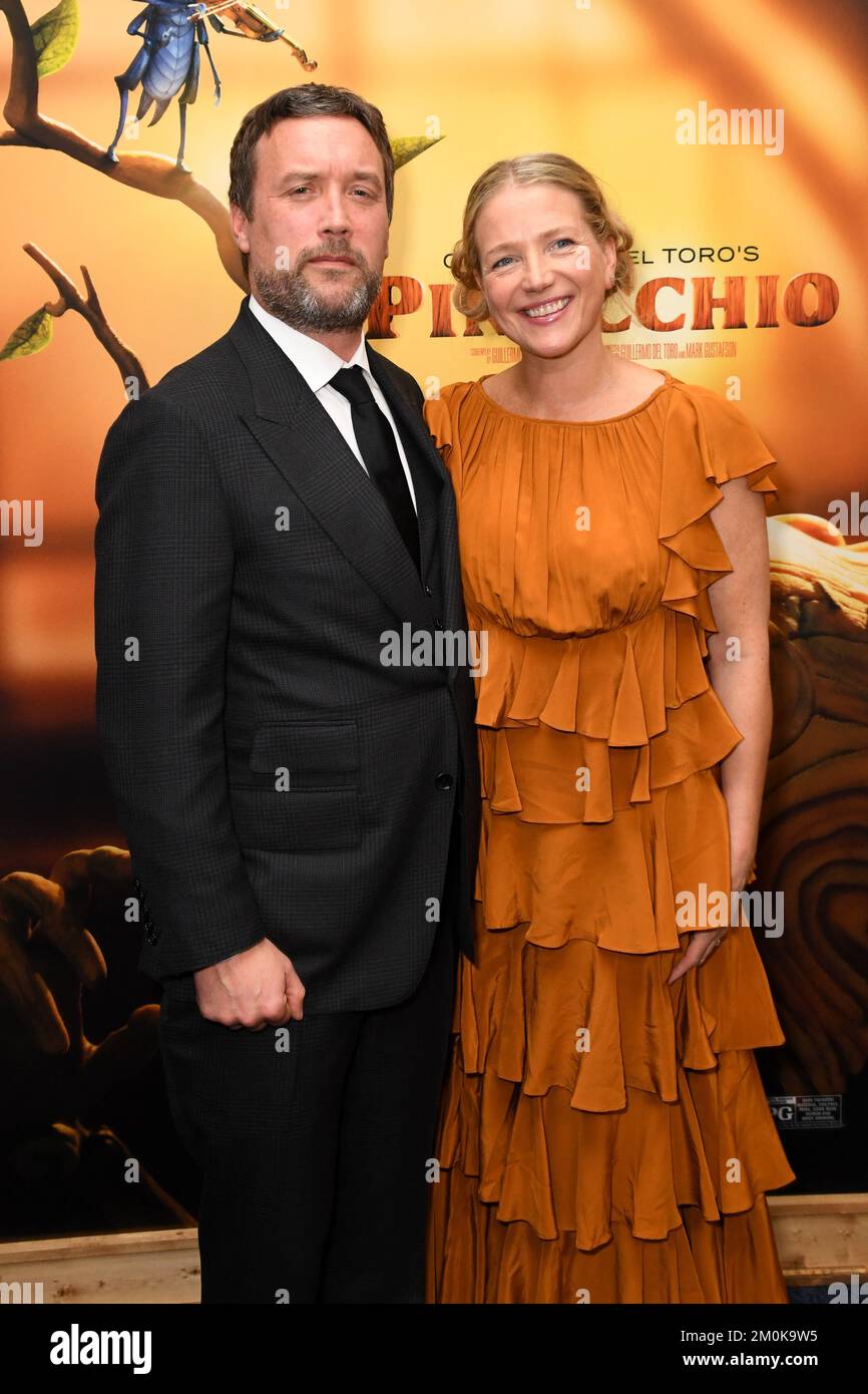 Alex Bulkley atttends Guillermo Del Toro's Pinocchio premiere held at ...