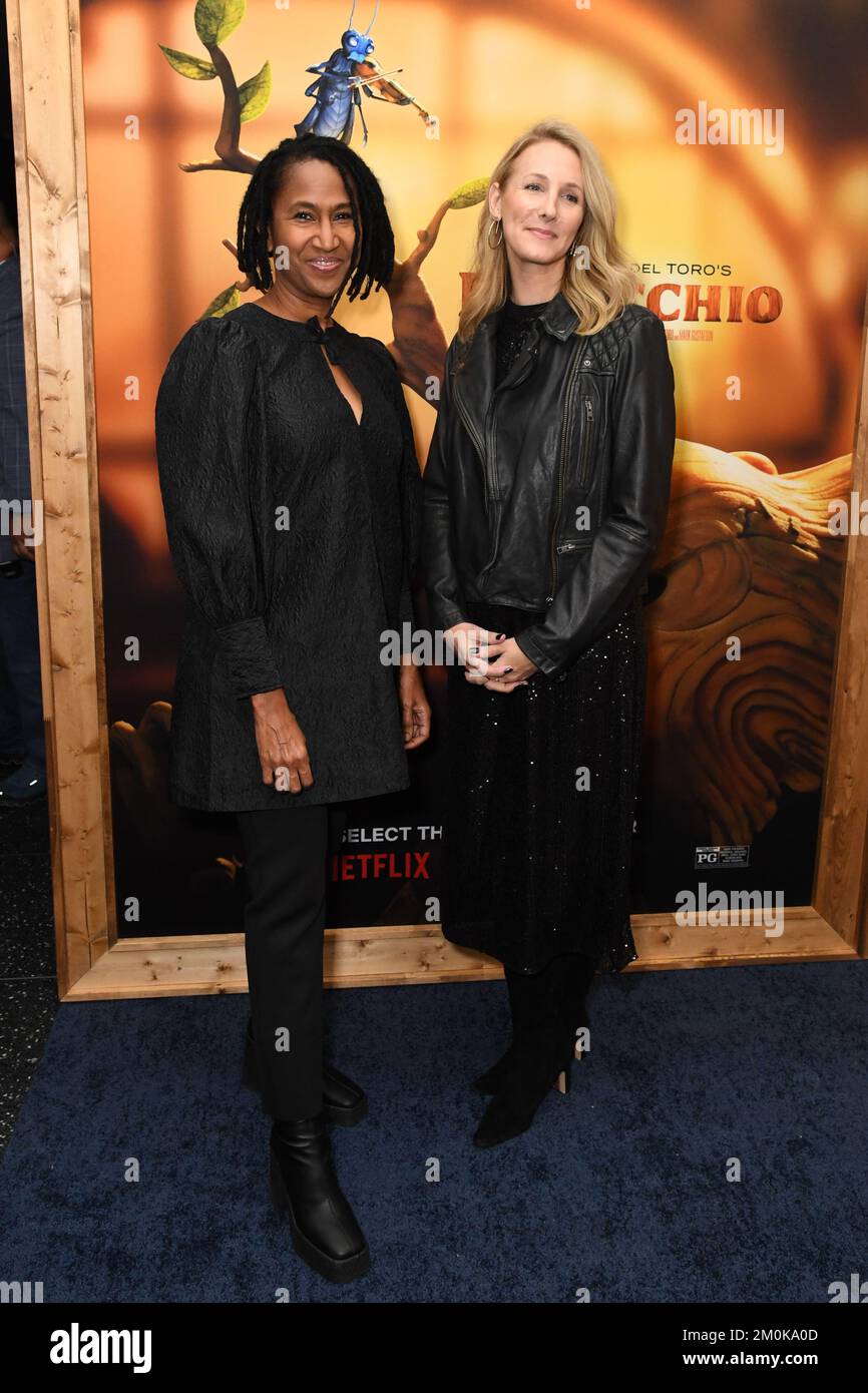 Karen Toliver and Traci Balthazor atttend Guillermo Del Toro's ...