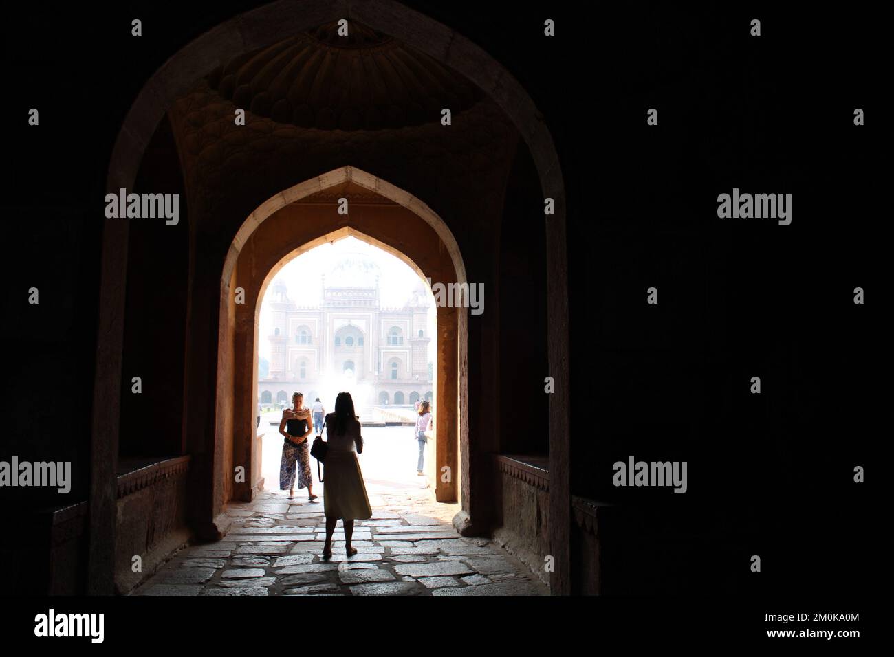 Gorgeous view of Safdarjung's Tomb in Delhi, India. Beautiful red ...