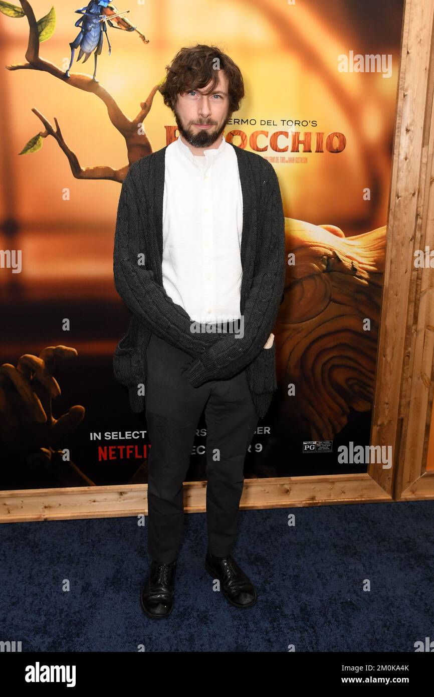New York, USA. 06th Dec, 2022. Patrick McHale atttends Guillermo Del ...