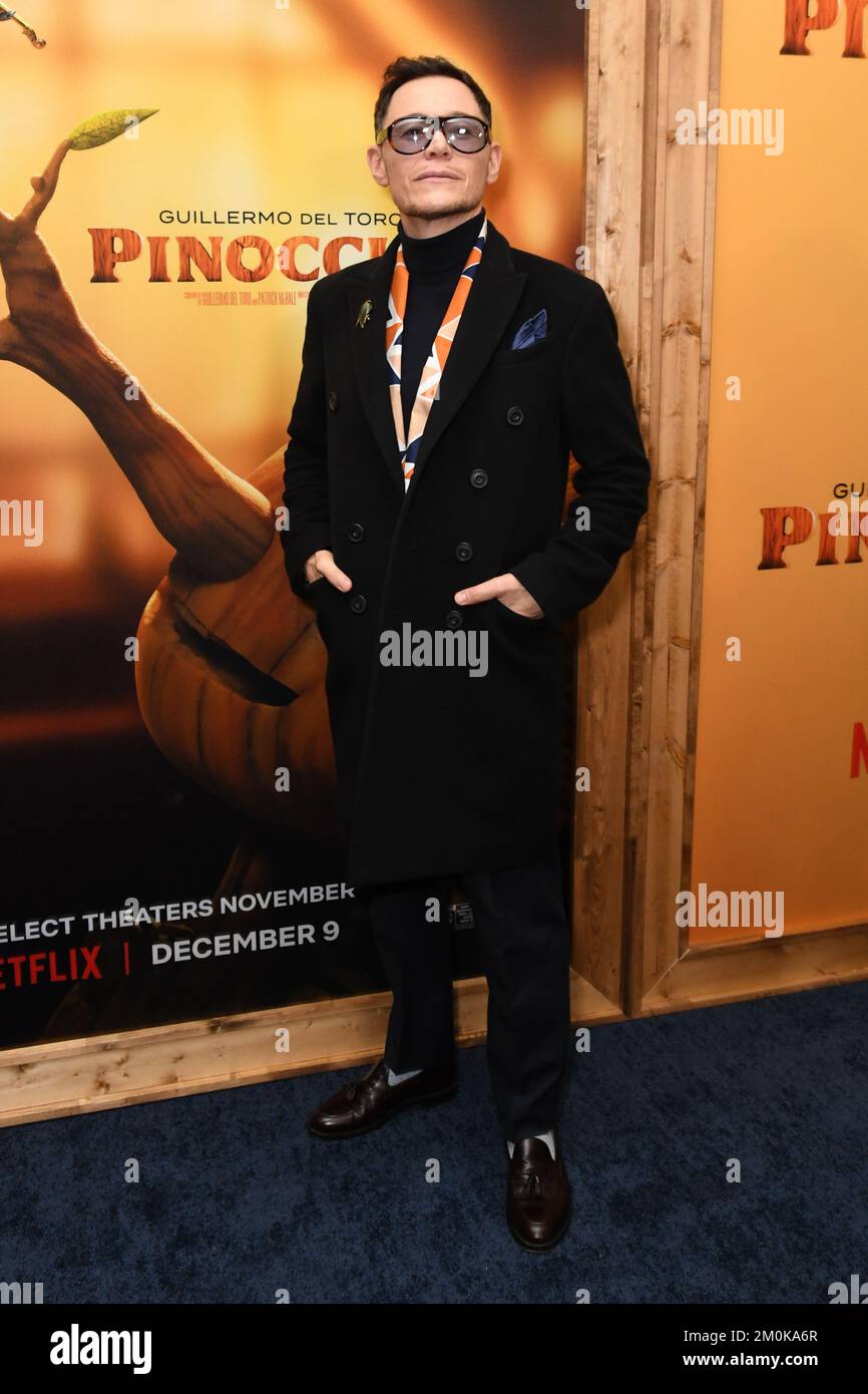 New York, USA. 06th Dec, 2022. Burn Gorman atttends Guillermo Del Toro ...