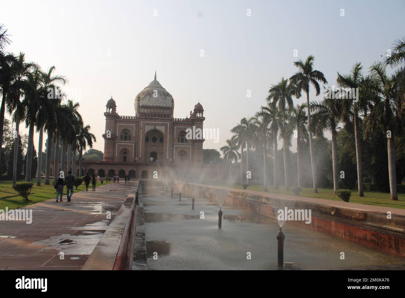 Gorgeous view of Safdarjung's Tomb in Delhi, India. Beautiful red ...