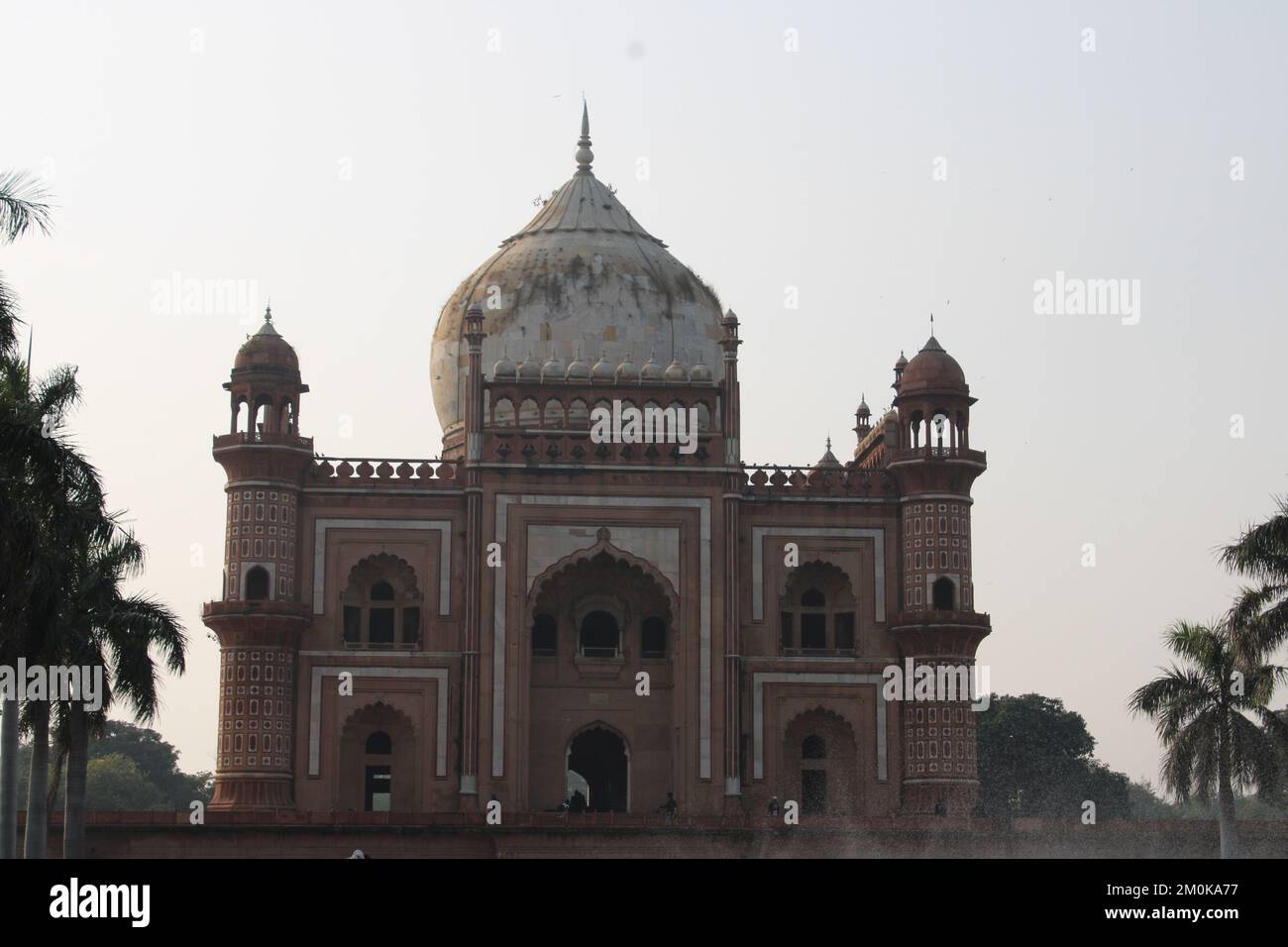 Gorgeous view of Safdarjung's Tomb in Delhi, India. Beautiful red ...