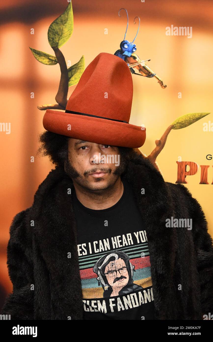 Boots Riley atttends Guillermo Del Toro's Pinocchio premiere held at ...