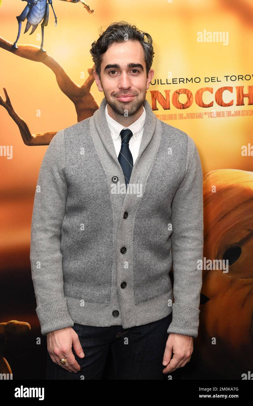 Michael Judson Berry atttends Guillermo Del Toro's Pinocchio premiere ...