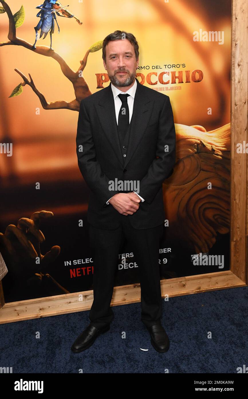 Alex Bulkley atttends Guillermo Del Toro's Pinocchio premiere held at ...