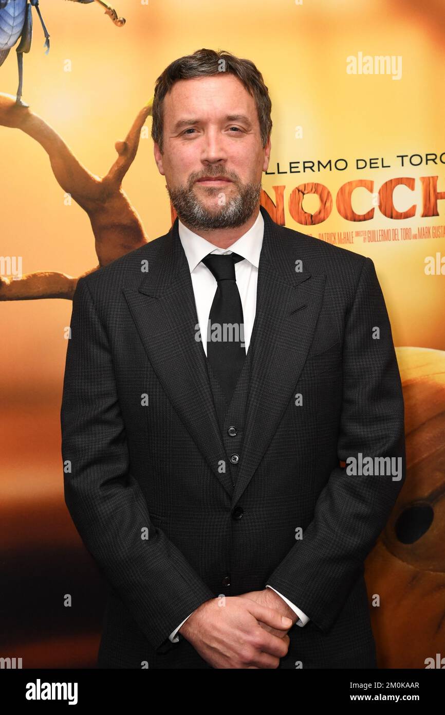 Alex Bulkley atttends Guillermo Del Toro's Pinocchio premiere held at ...