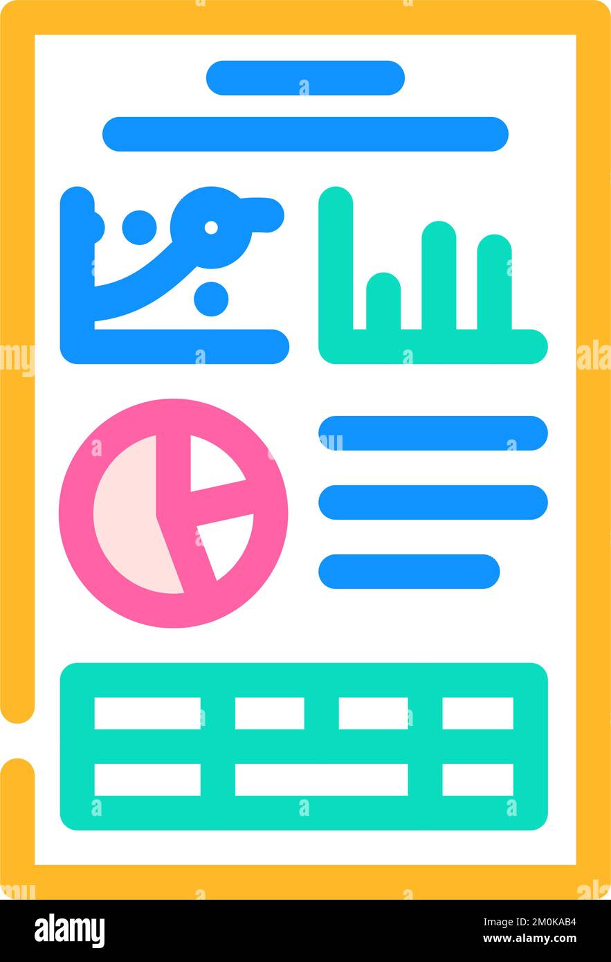 project folder color icon vector illustration Stock Vector Image & Art ...