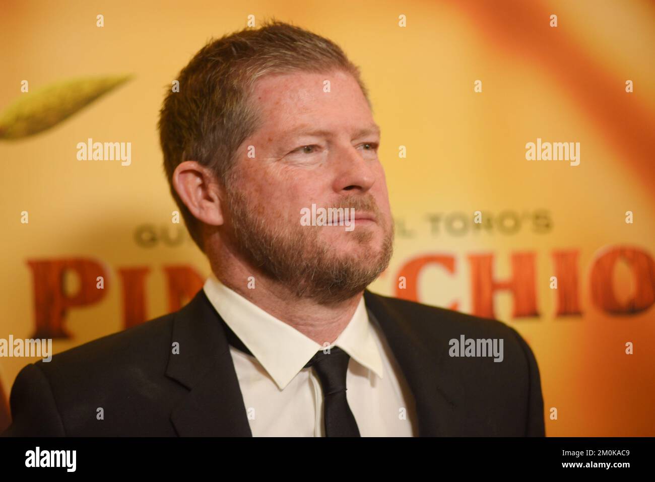 Corey Campodonico atttends Guillermo Del Toro's Pinocchio premiere held ...