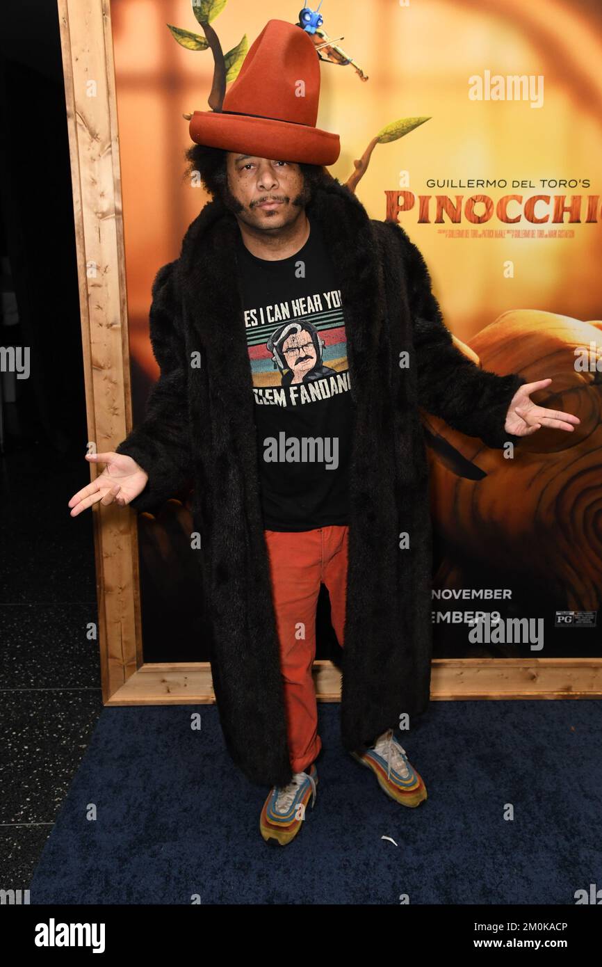 Boots Riley atttends Guillermo Del Toro's Pinocchio premiere held at ...