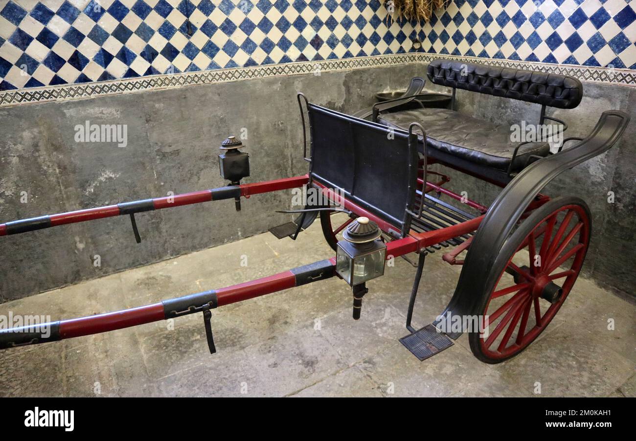 Napoli - Calesse esposto al Museo delle Carrozze di Villa Pignatelli ...