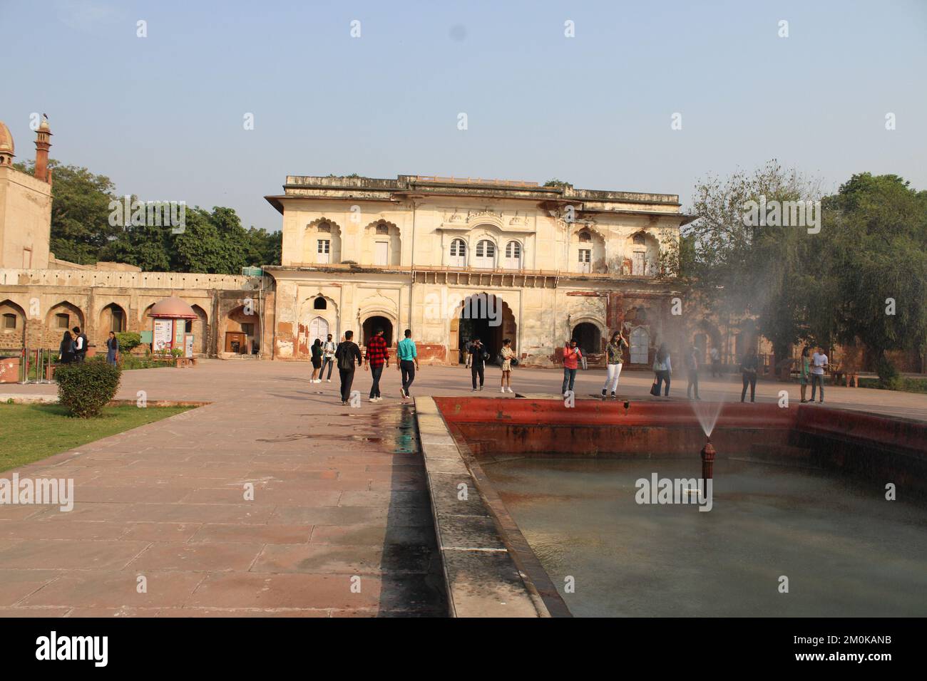 Gorgeous view of Safdarjung's Tomb in Delhi, India. Beautiful red ...