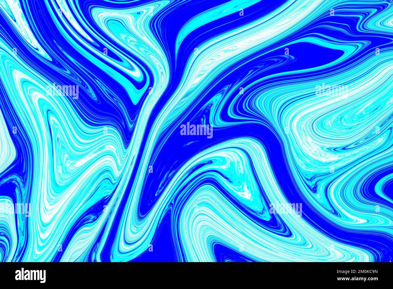 Light blue and cyan colors mixed abstract fluid background Stock Photo ...