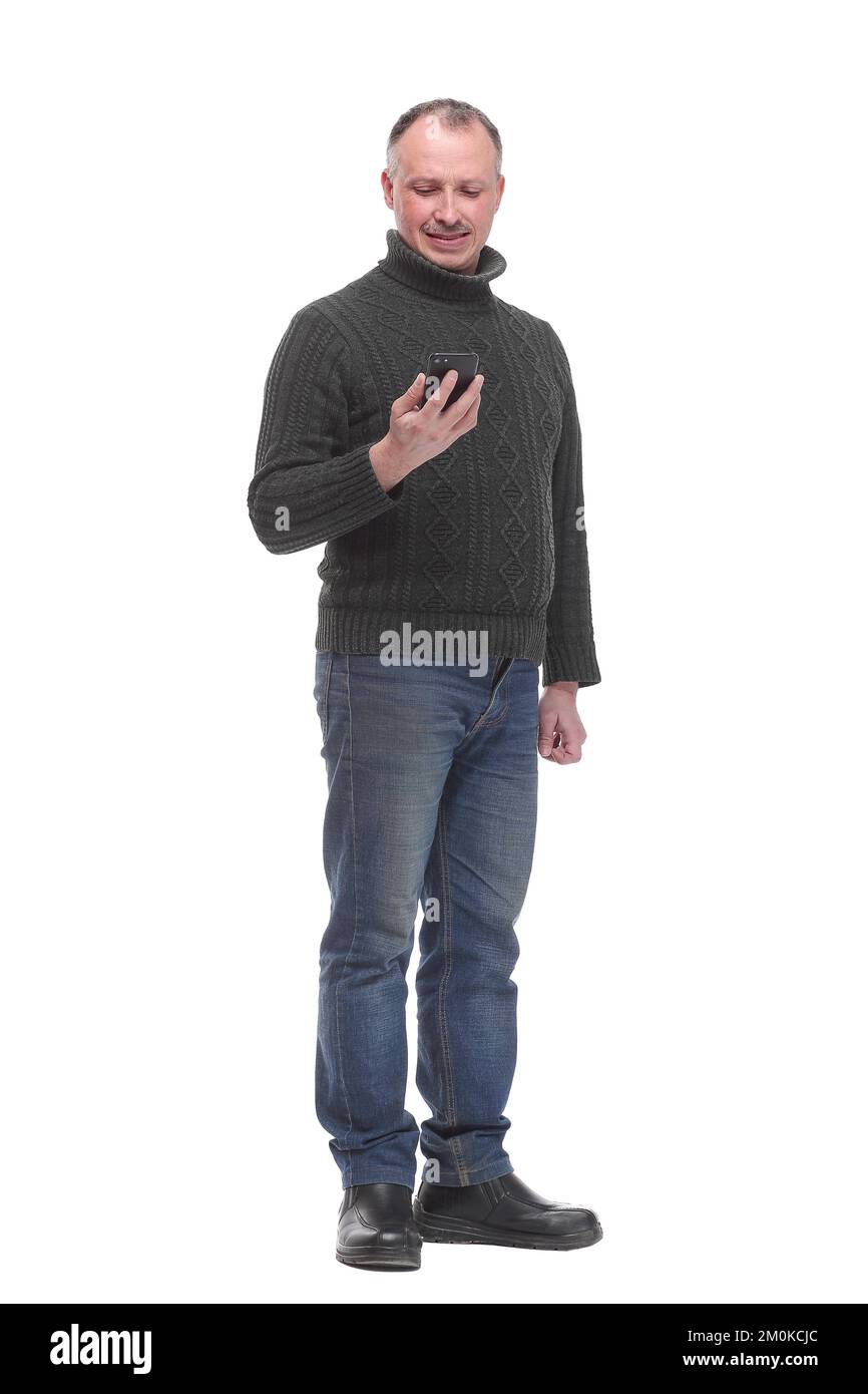 Portrait smiling caucasian app Cut Out Stock Images & Pictures - Alamy