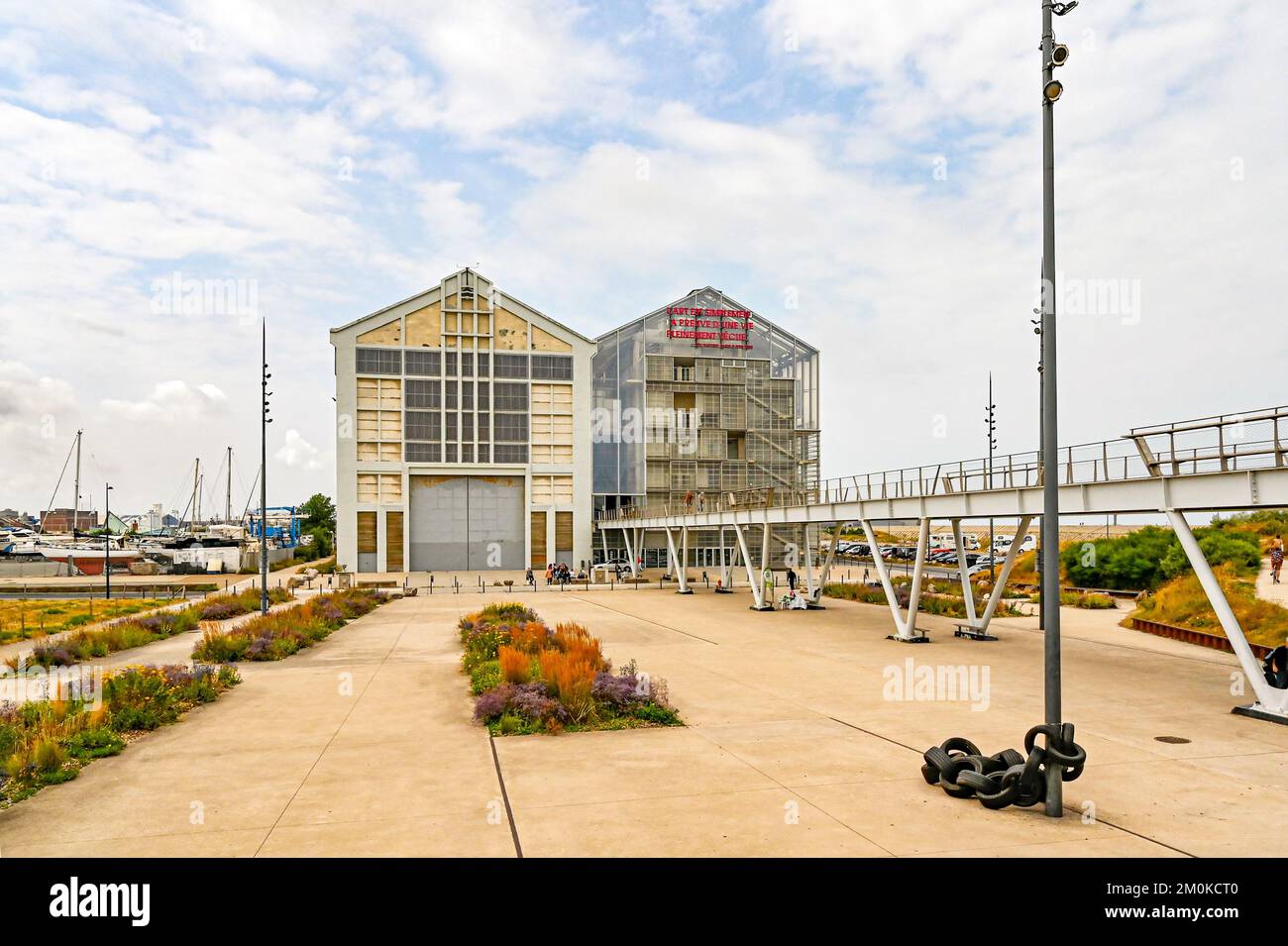 The FRAC (Fonds régional d'art contemporain) Grand Large at Dunkerque ...