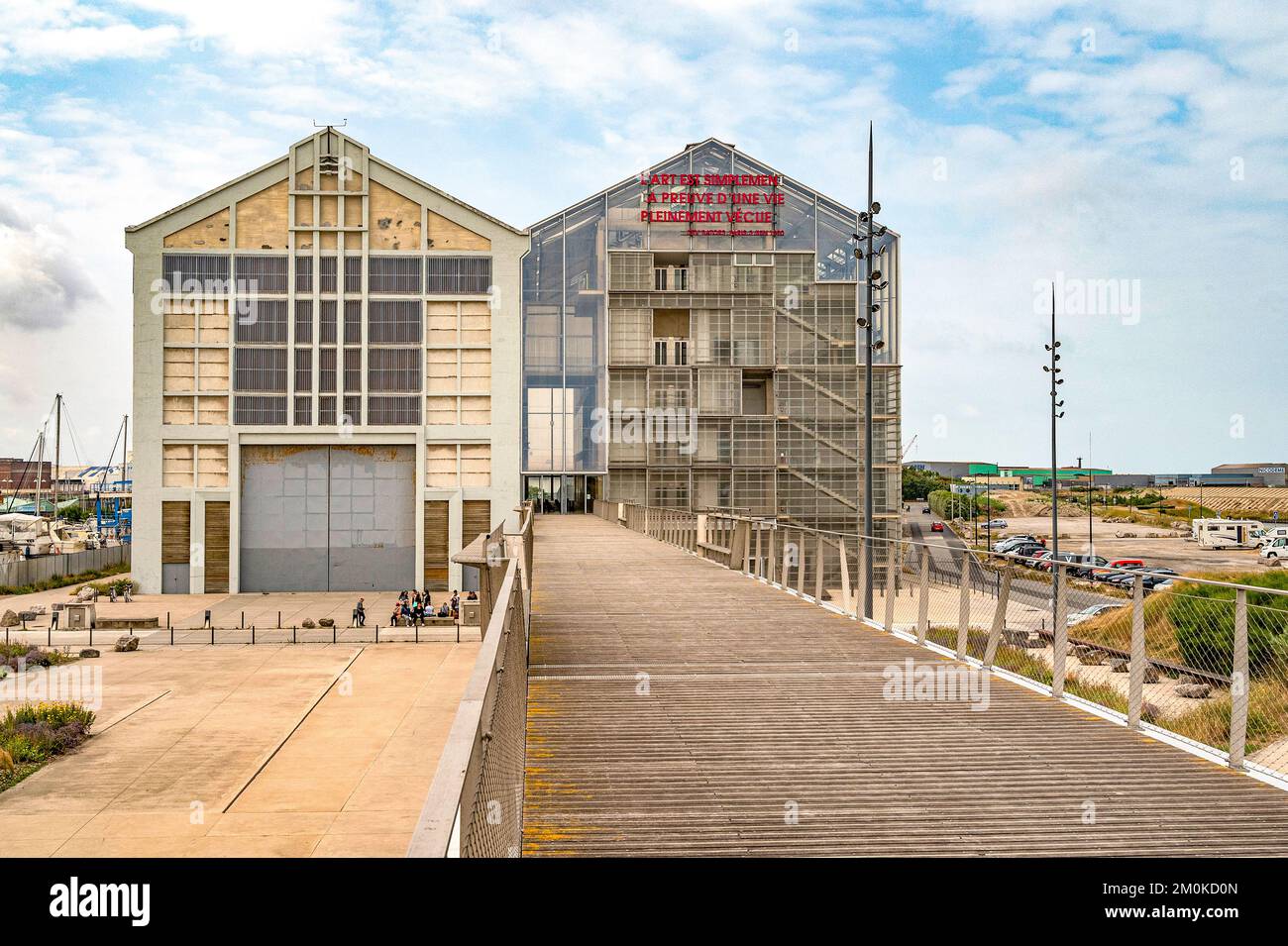 The FRAC (Fonds régional d'art contemporain) Grand Large at Dunkerque ...