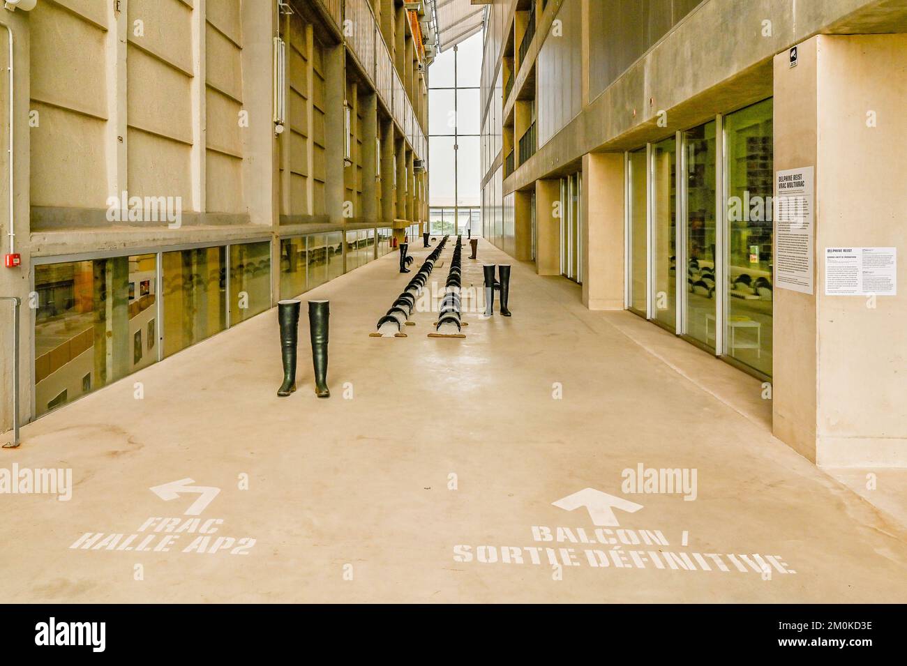 The FRAC (Fonds régional d'art contemporain) Grand Large at Dunkerque ...