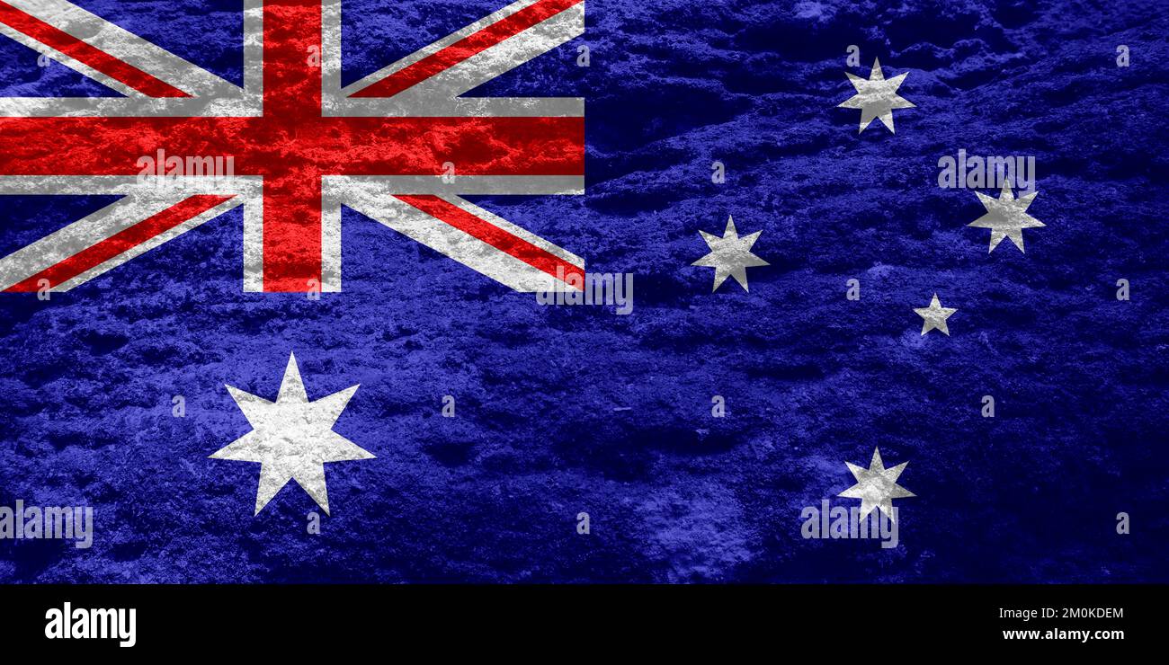 australian flag texture as background Stock Photo - Alamy