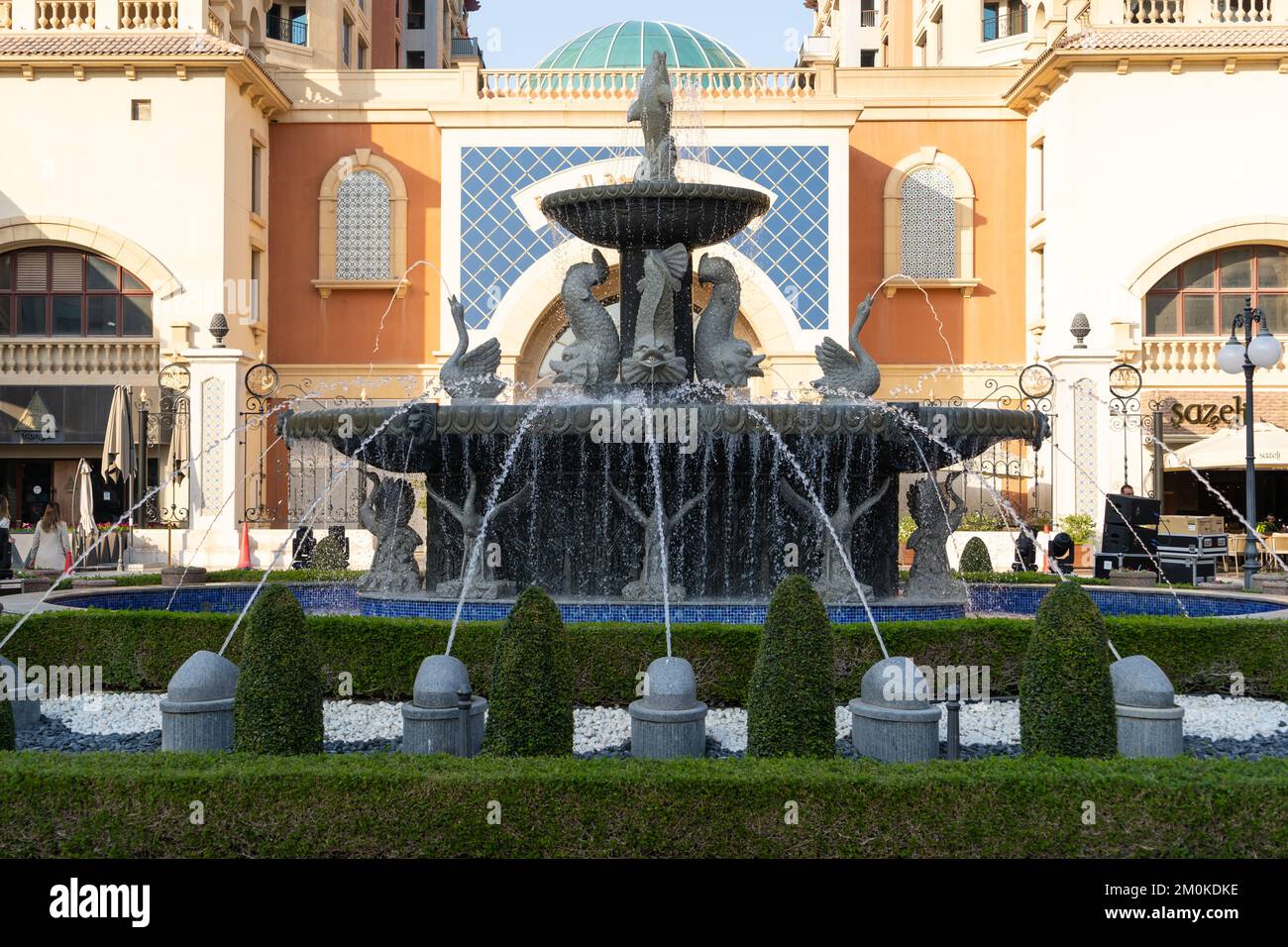Medina Centrale in The Pearl District Doha, Qatar Stock Photo - Alamy