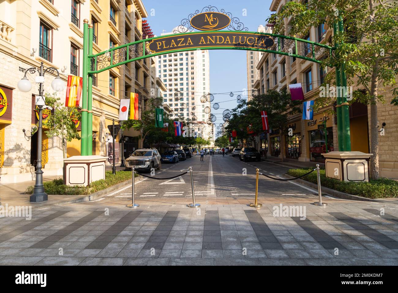 Medina Centrale in The Pearl District Doha, Qatar Stock Photo - Alamy