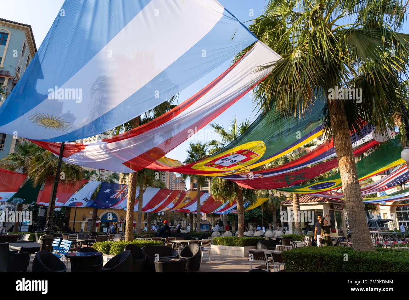 Medina Centrale in The Pearl District Doha, Qatar Stock Photo - Alamy