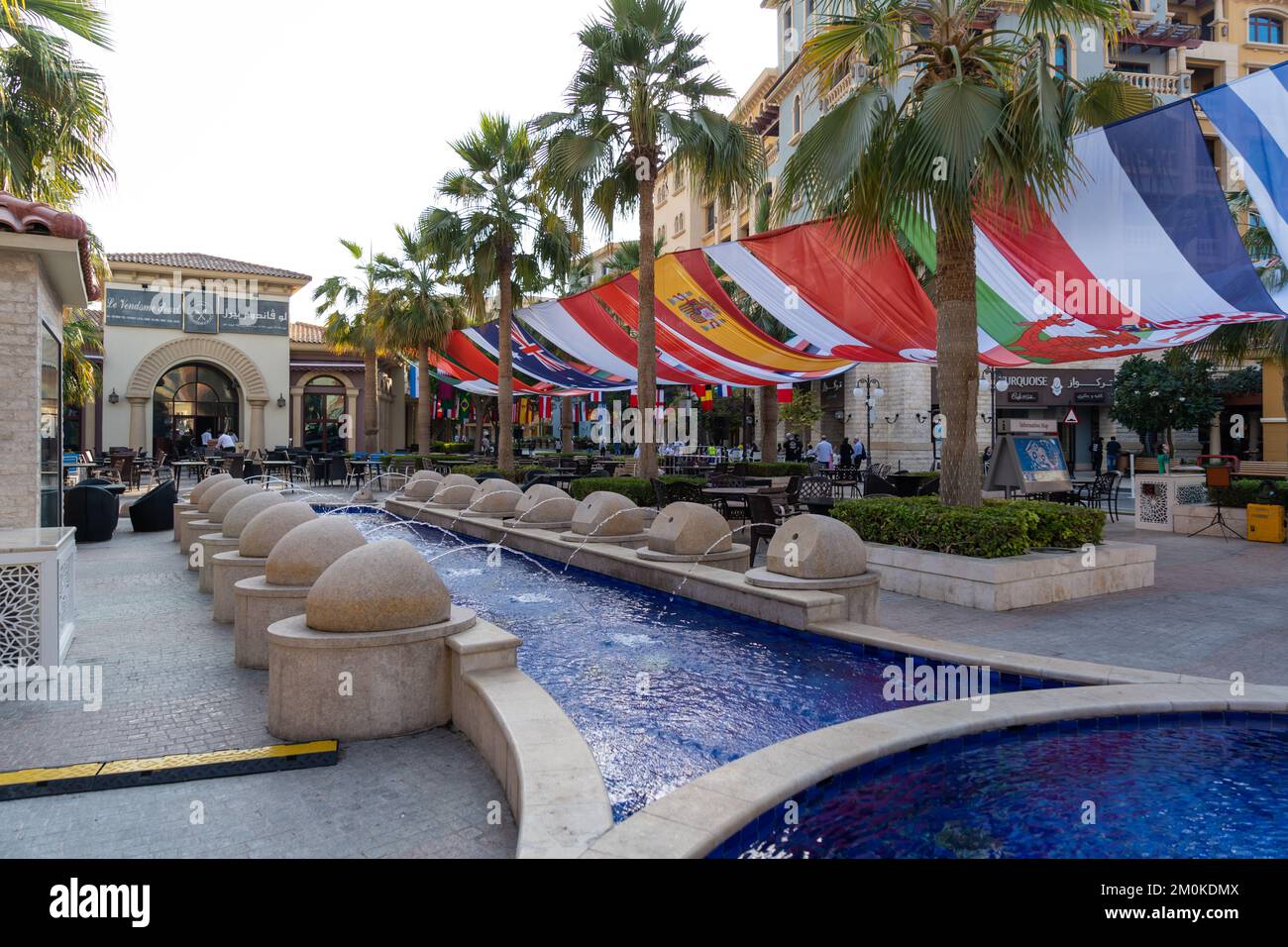 Medina Centrale in The Pearl District Doha, Qatar Stock Photo - Alamy